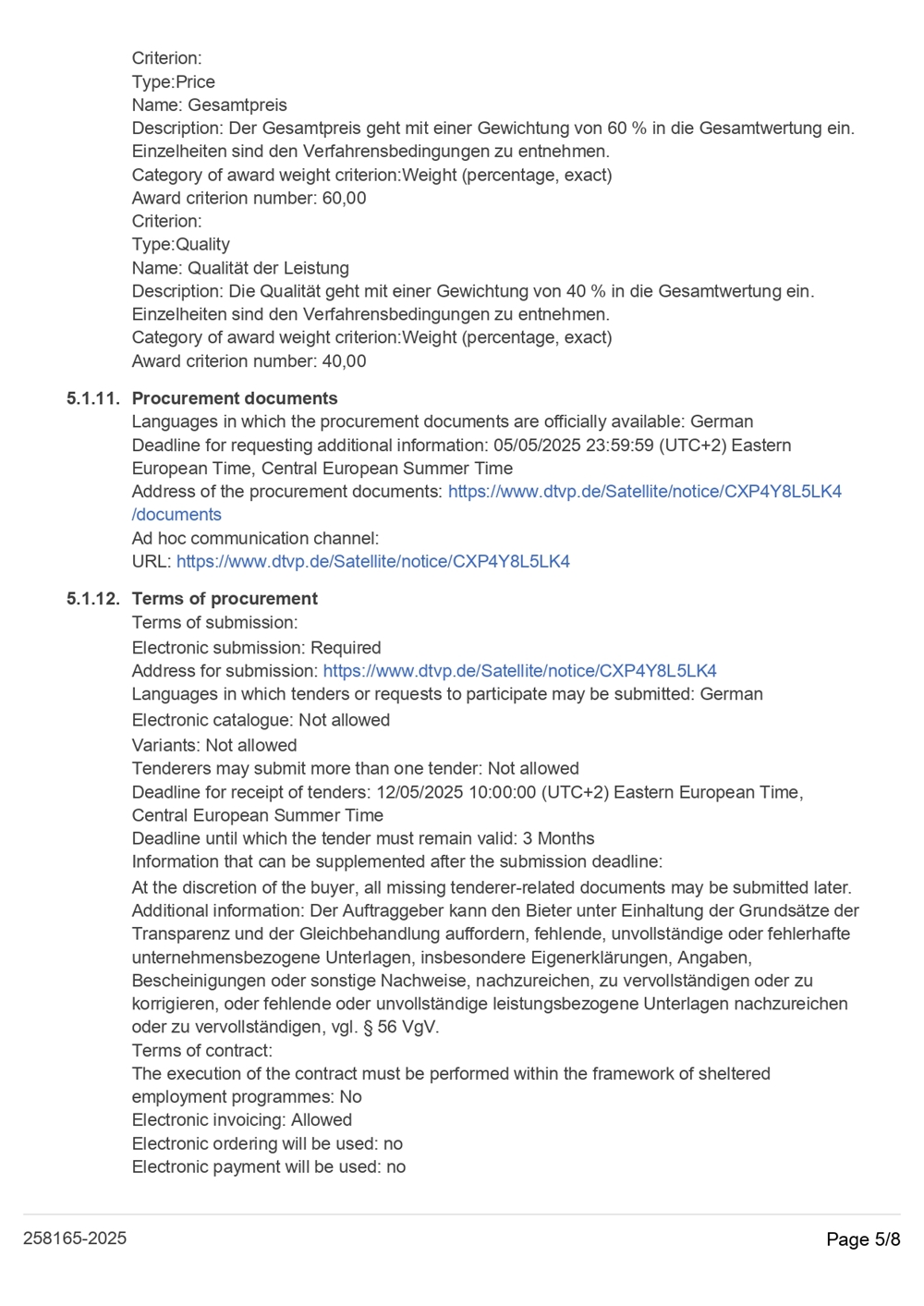 NOTICE 258165-2025-EN