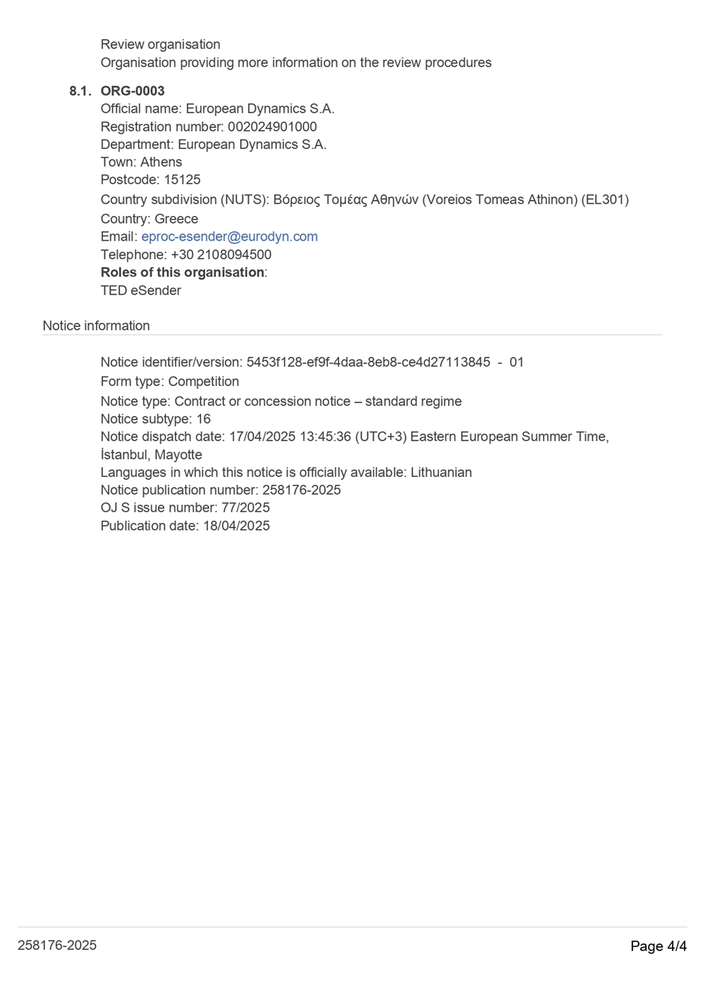 NOTICE258176-2025_EN